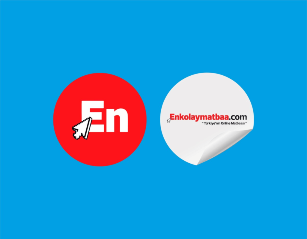 En Kolay Matbaa - Yuvarlak Etiket / Sticker Baskı Fiyatları